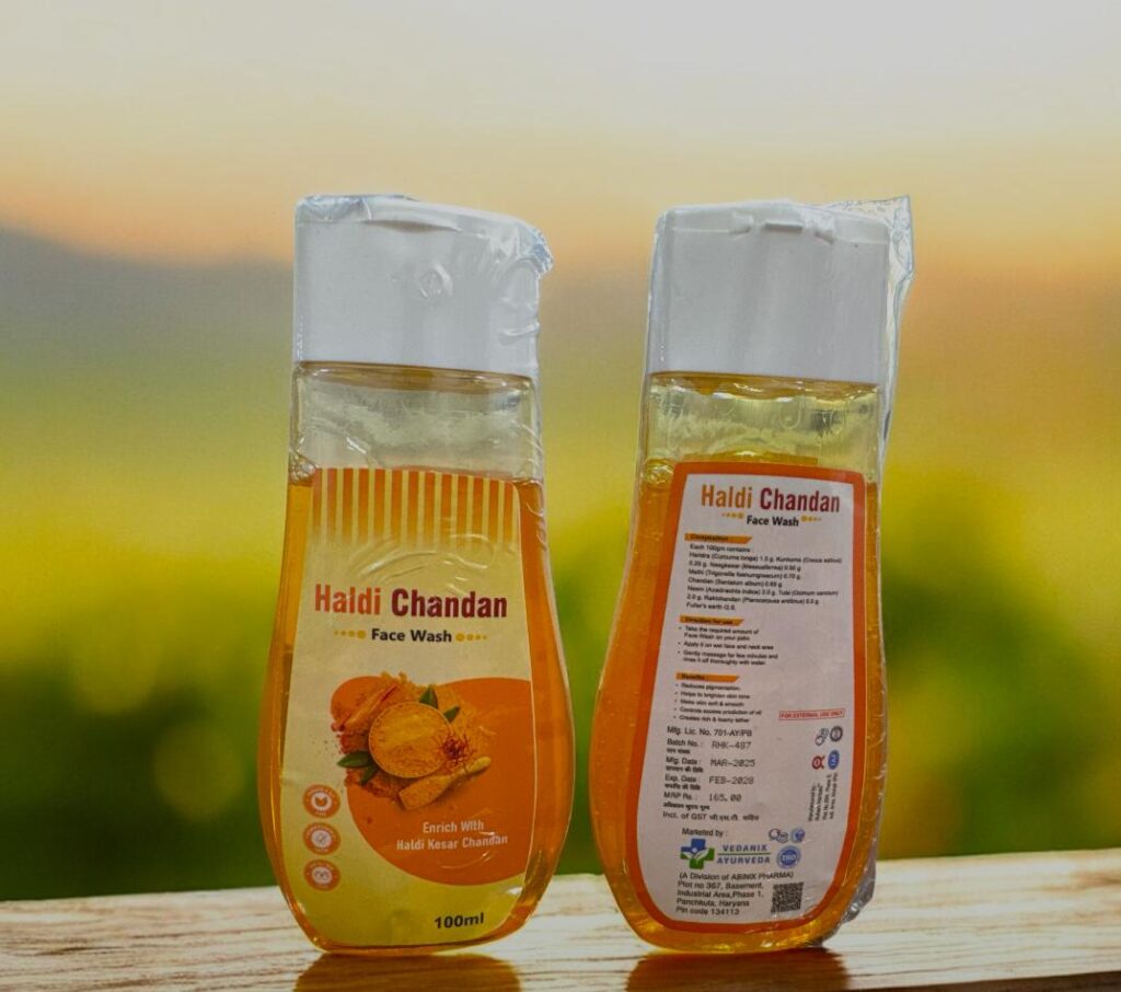 FACE WASH-HALDI CHANDAN – Abinix Pharma